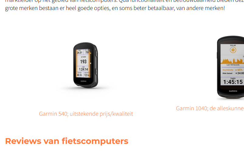 Alles over fietscomputers voor de recreatieve wielrenner